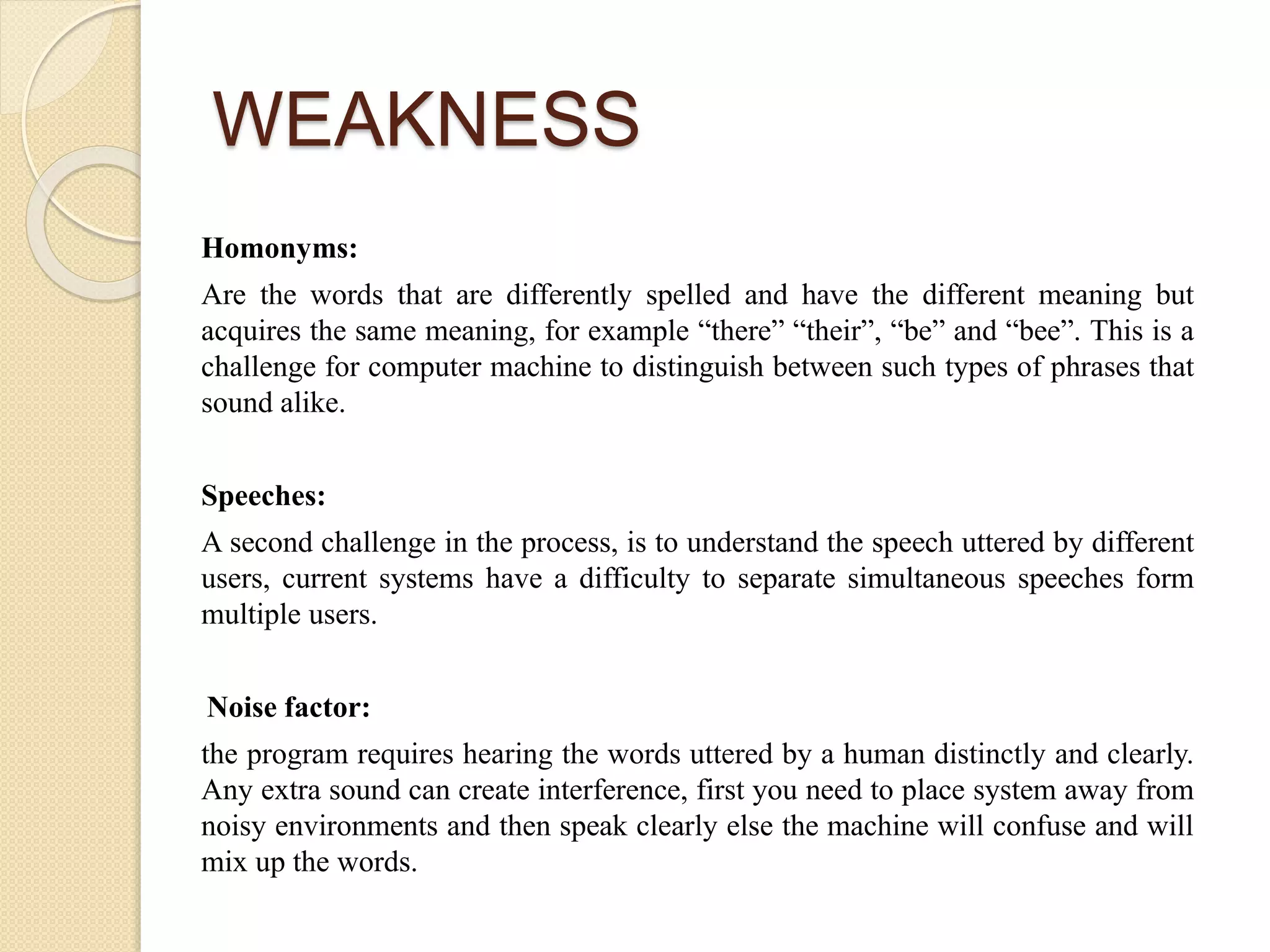 Speech to text conversion | PPTX