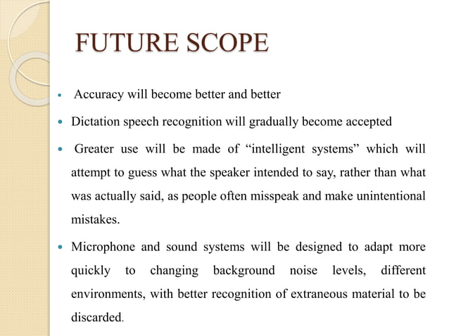 Speech to text conversion | PPTX | Digital Audio | Computer Software and Applications