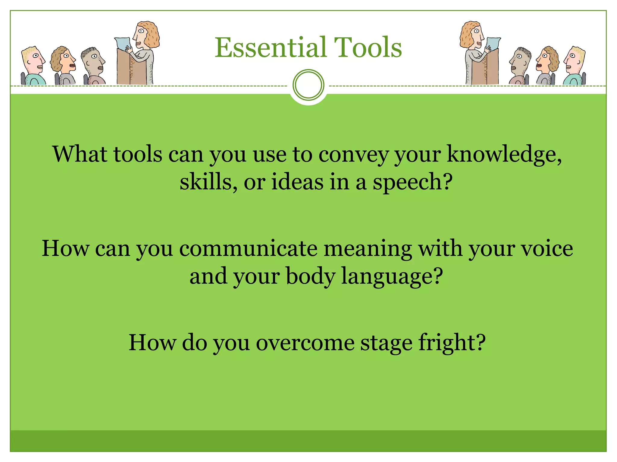 Speech visual aids | PPT