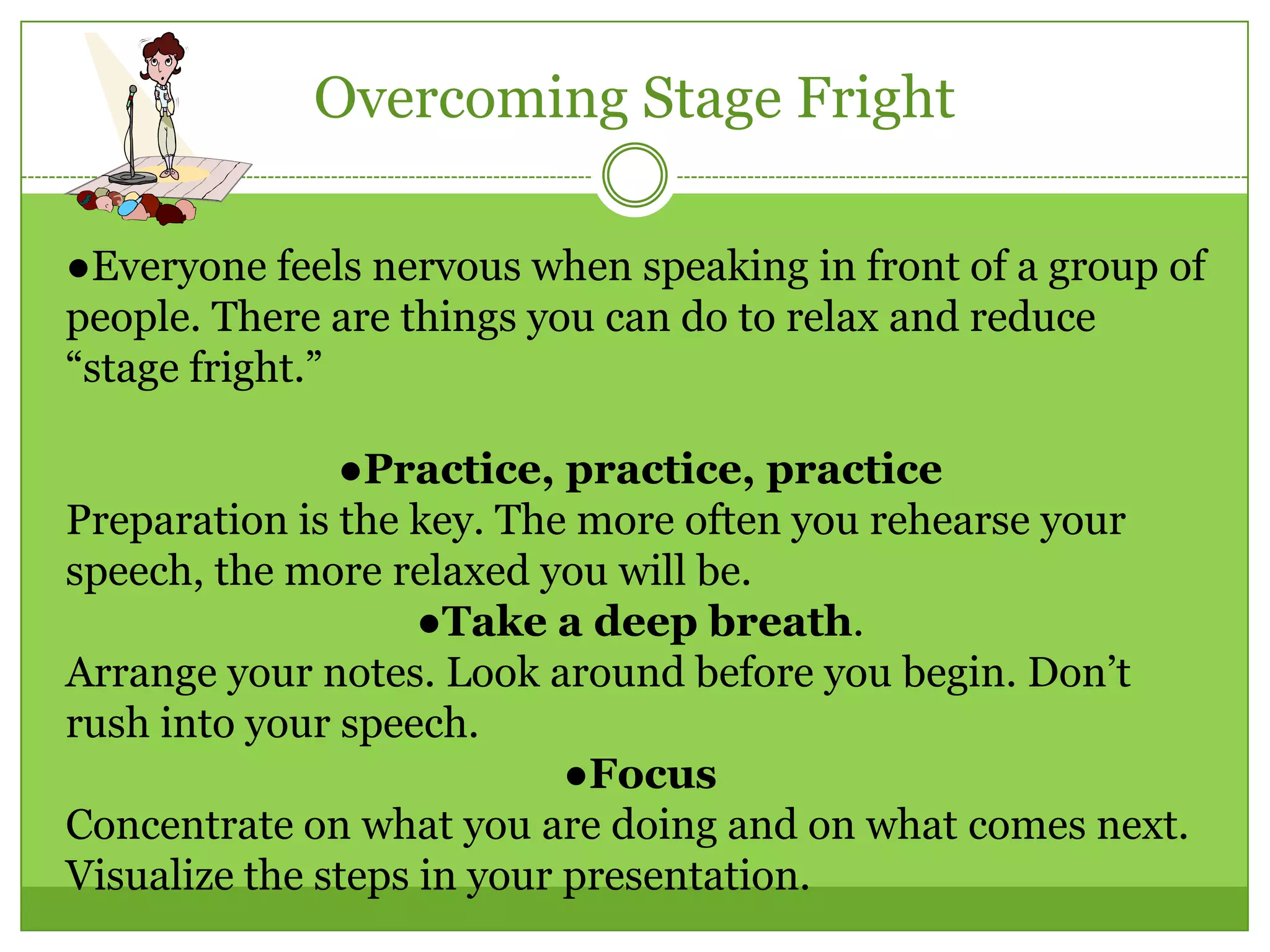 Speech visual aids | PPT