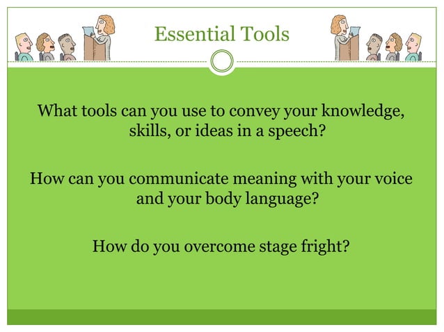 Speech visual aids | PPT