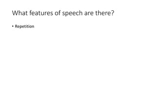 Speech writing PPT | PPTX