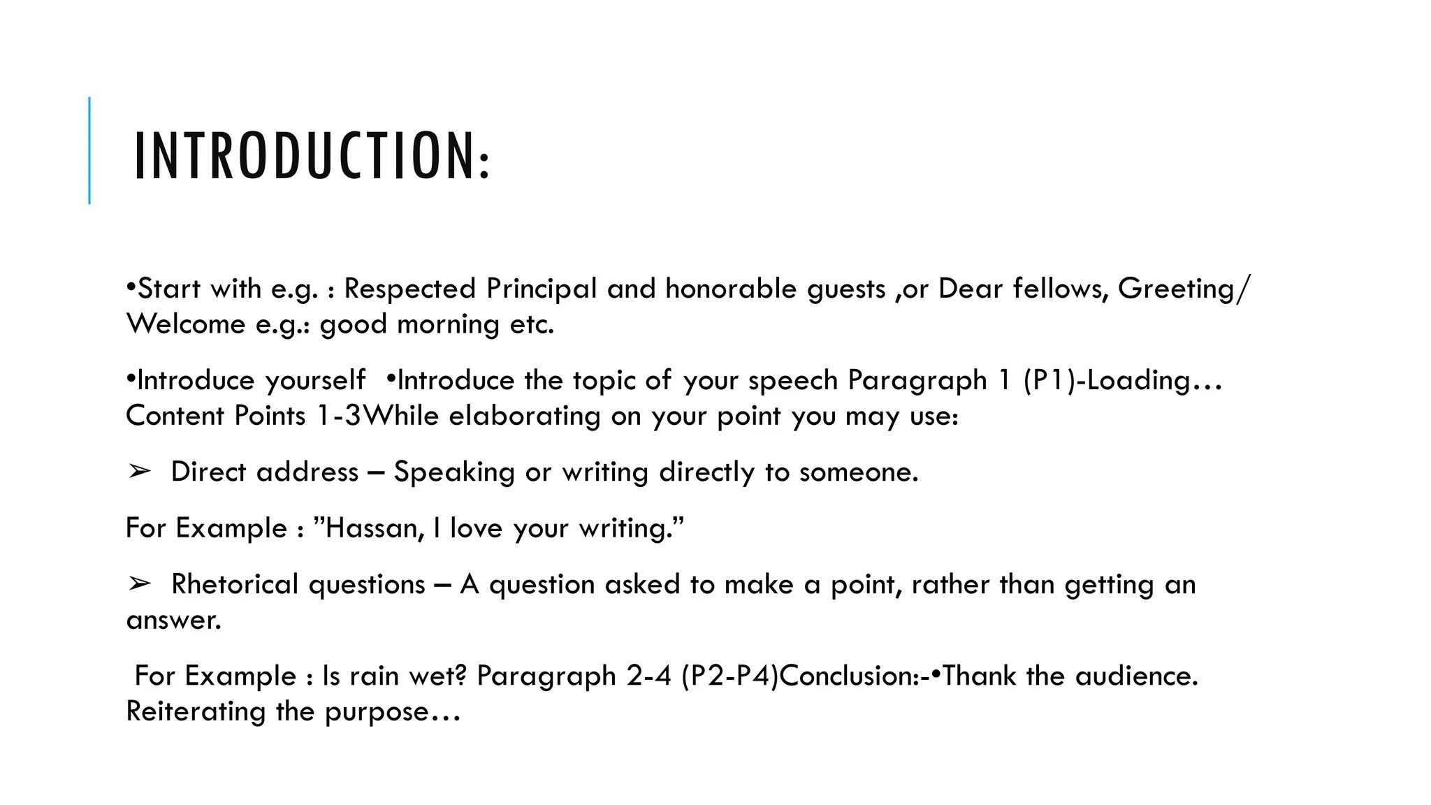 Speech writing and mastering the art of writing | PPT