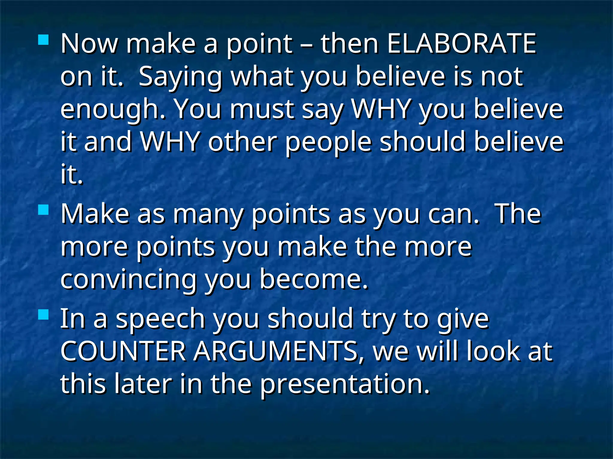 SPEECH WRITING POWERPOINT PRESENTATION PPT | PPT