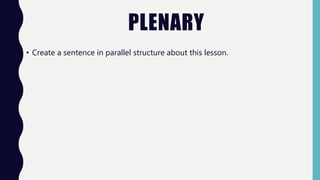 Speech writing | PPTX