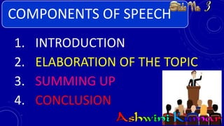 Speech writing for class xi and xii | PDF
