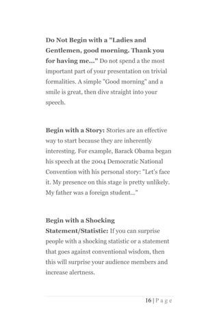 Speech Writing - How to Write a Persuasive Speech Quickly | PDF