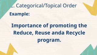 SPEECH WRITING in Oral Communication Subject | PPT