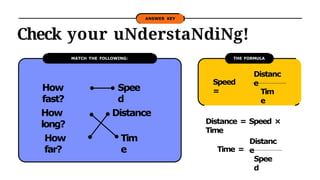 motion, speed, velocity power point pres | PPTX