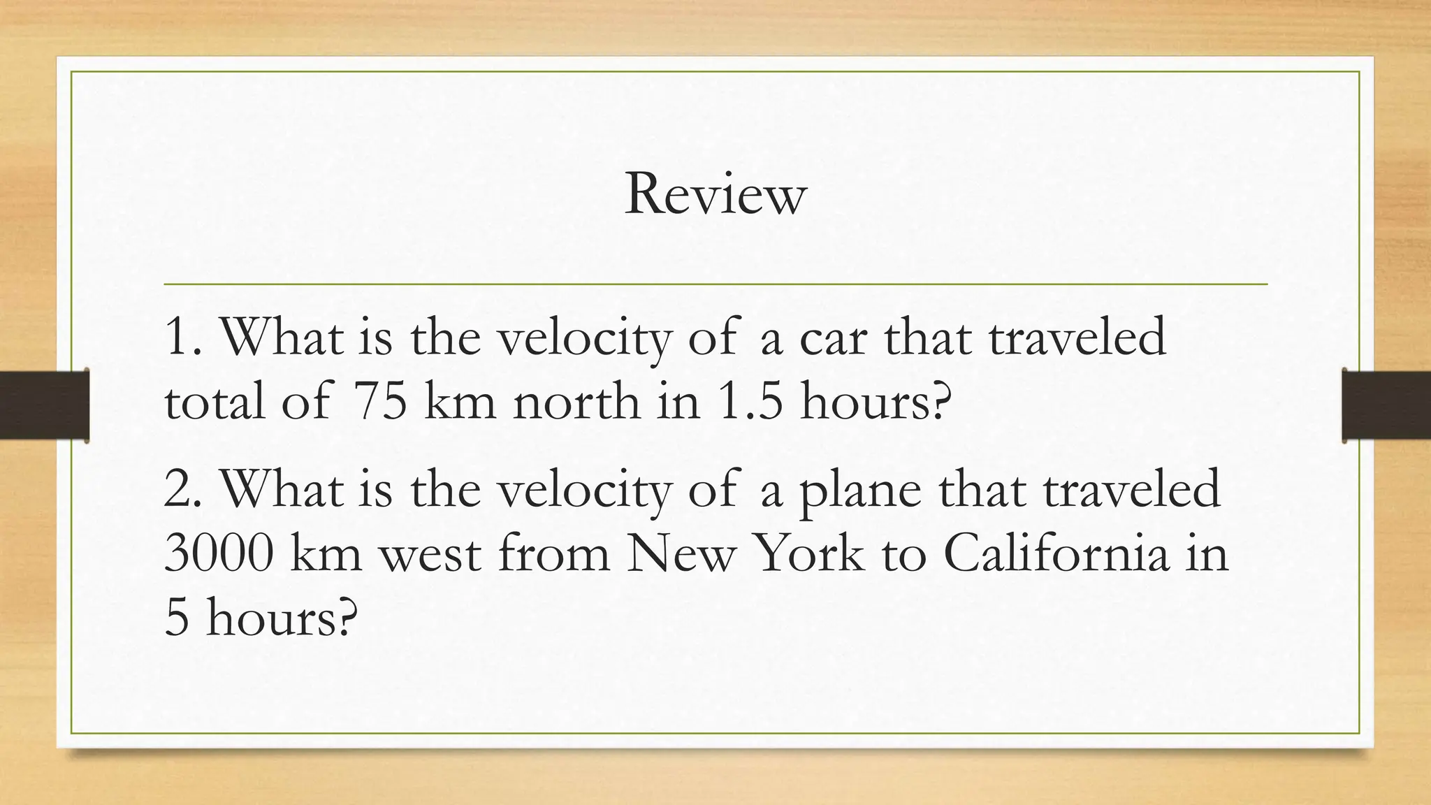Speed and Velocity Science_Grade - Seven | PPTX