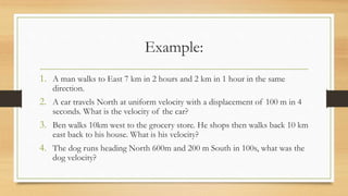 Speed and Velocity Science_Grade - Seven | PPTX