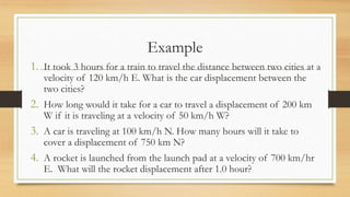 Speed and Velocity Science_Grade - Seven | PPTX