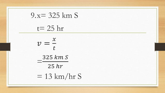 Speed and Velocity Science_Grade - Seven | PPTX