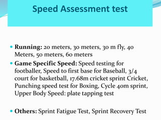 testing for Speed | PPTX