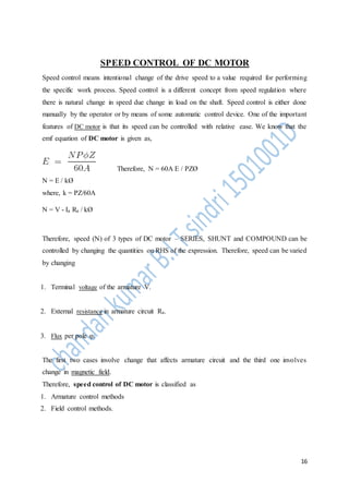 Speed and direction control of dc motor using android mobile ...