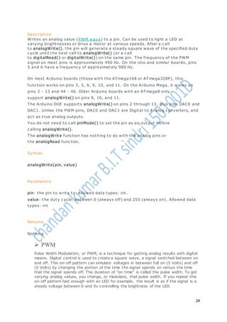 Speed and direction control of dc motor using android mobile application chandan kumar bit synop ...