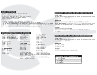 Speed And Gearing Chart | PDF