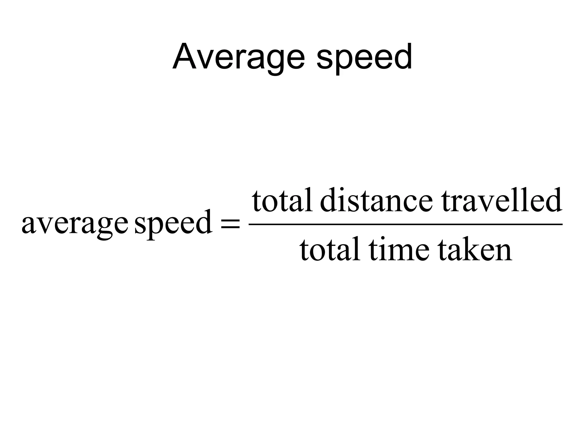 Speed and velocity | PPT