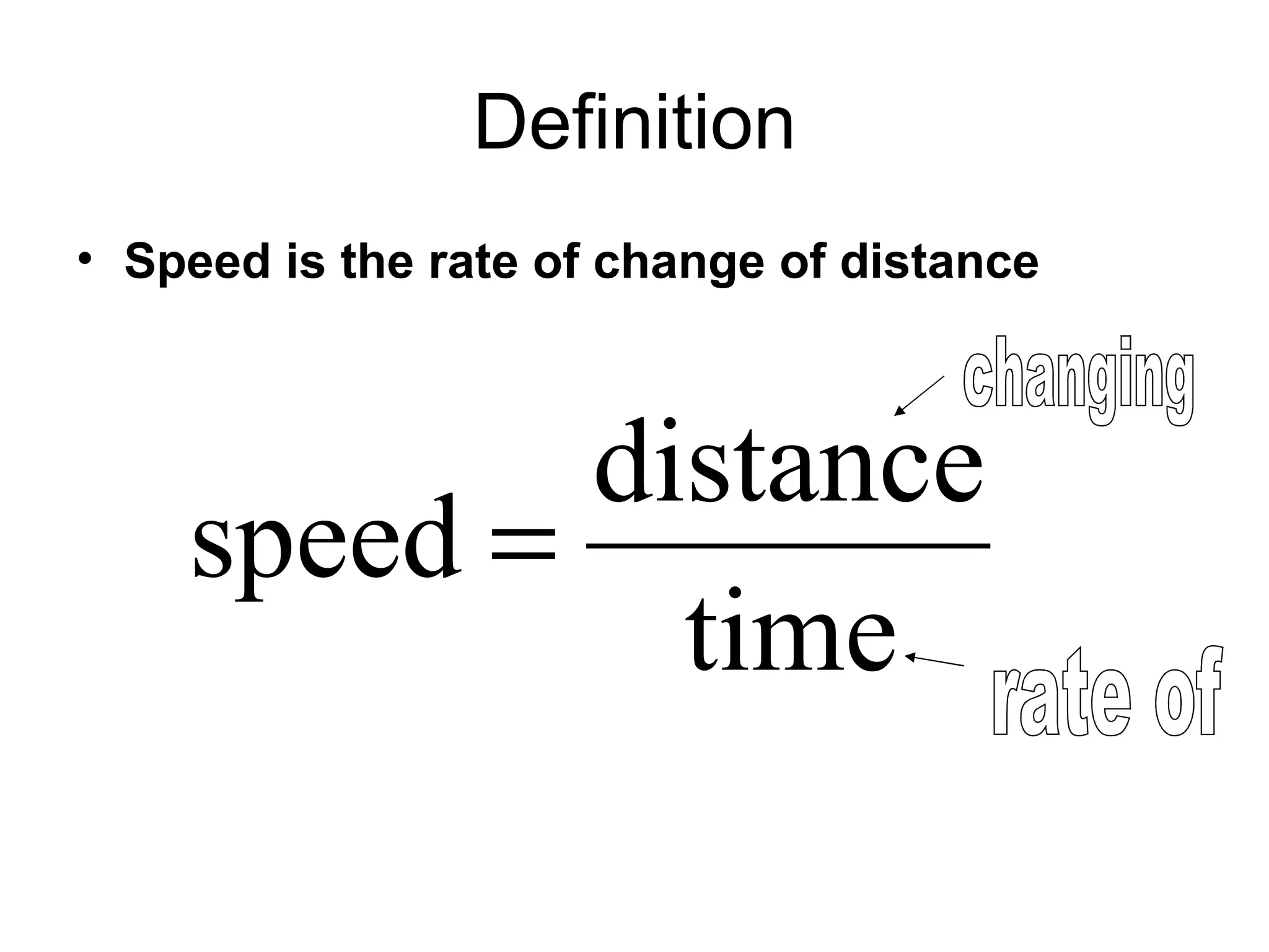 Speed and velocity | PPT