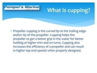 Speed boat propellers | PPTX