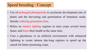 Speed breeding _Manoj CA | PPTX