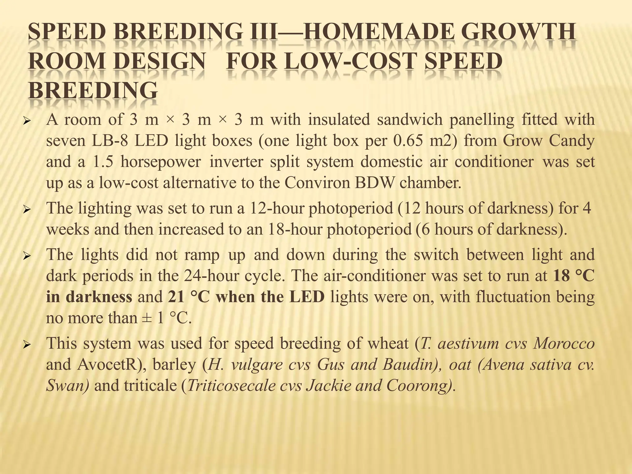Speed breeding FOR CROP IMPROVEMENT PPT..pptx