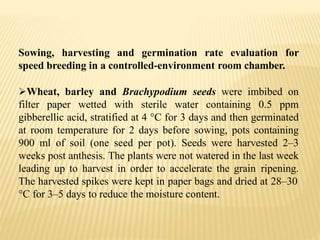 Speed breeding FOR CROP IMPROVEMENT PPT..pptx