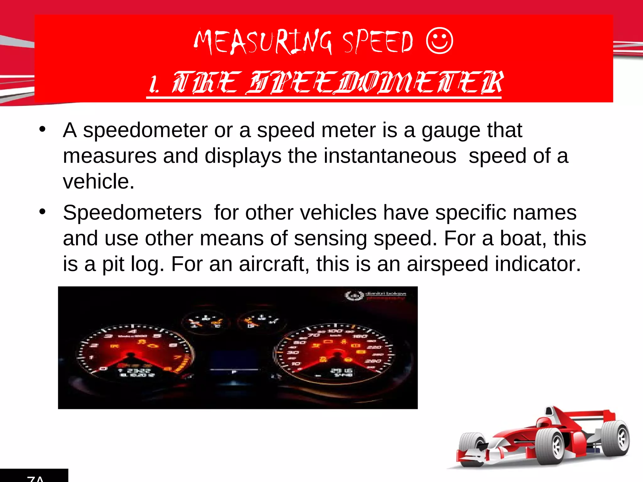 Speed - Physics- Grade 7 | PPT