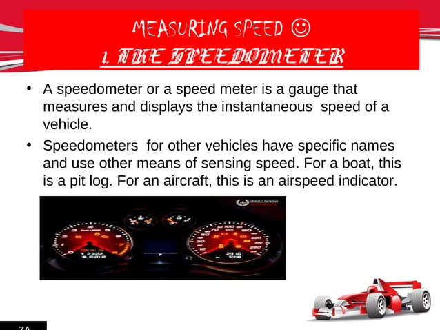 Speed - Physics- Grade 7 | PPT | Physics | Science