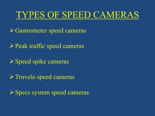 Speed camera | PPT