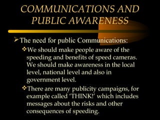 Speed cameras ppt full ... | PPT