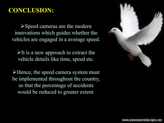 Speed limit enforcement cameras | PPTX | Cameras and Camcorders ...