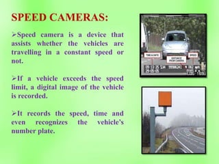 Speed limit enforcement cameras | PPTX