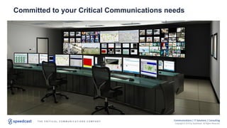 Newtec SATCOM HUB NAB 2019 - Paul Scardino (Speedcast) | PPT