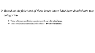 Speed change lanes | PPTX