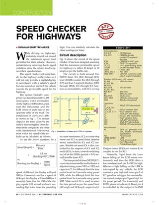 Speed checker for highway | PDF