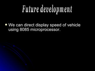 Speed checkers for highways | PPS