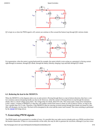 Motor Speed controllers | PDF