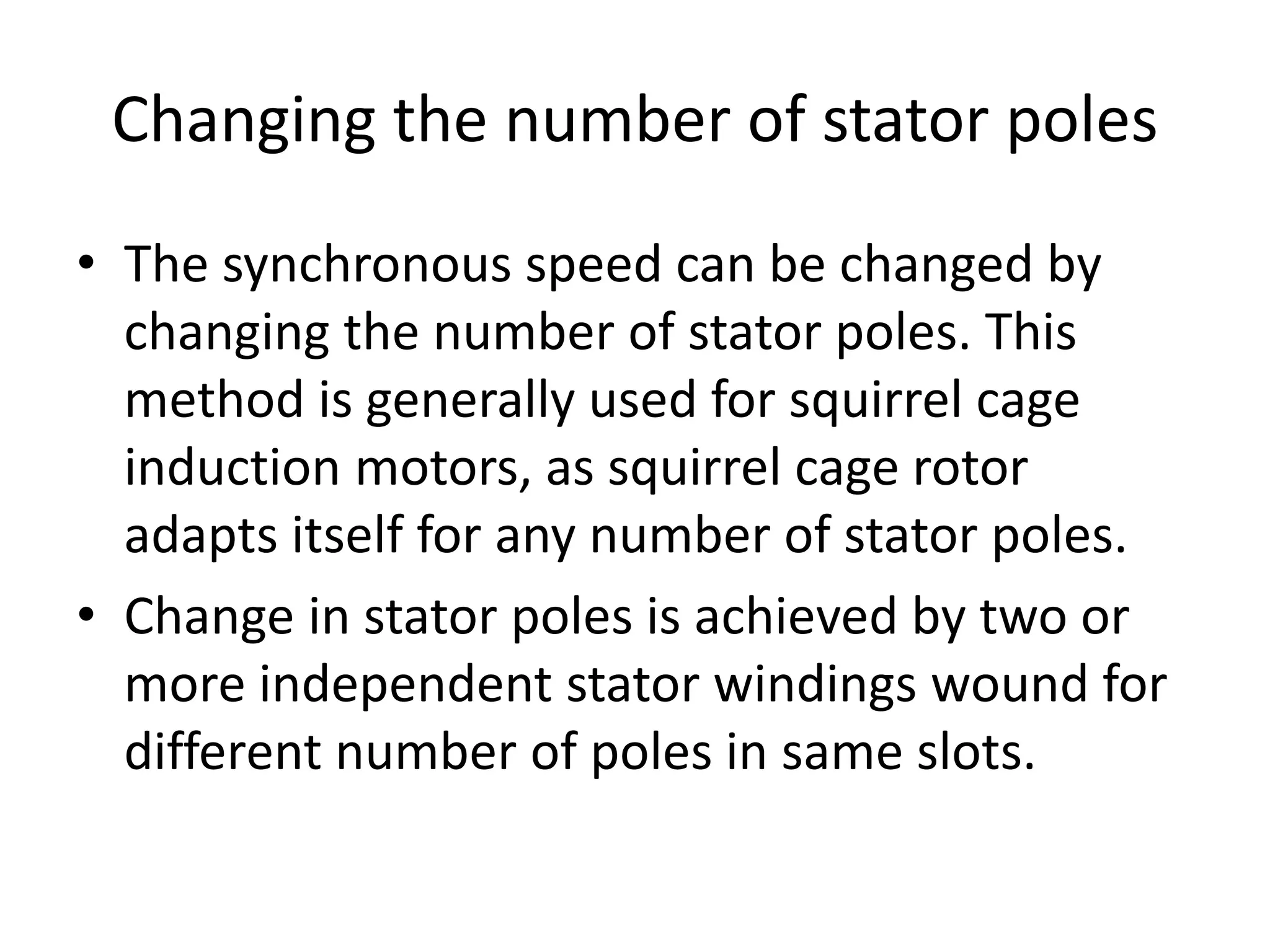Speed Control Of 3 Phase Induction Motor Pptx
