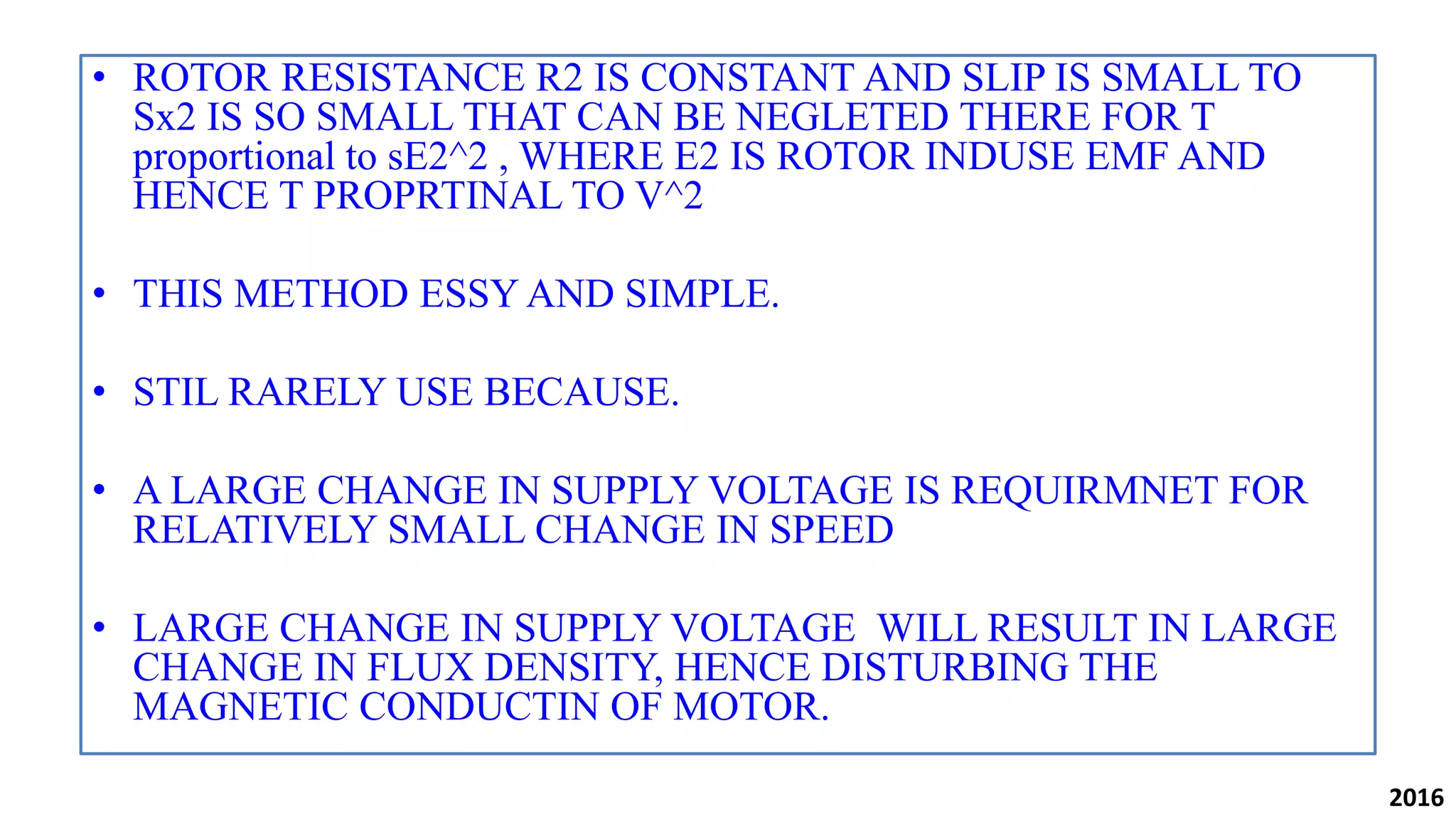 Basic Presentation On Speed Control Of Induction Motor Pptx Radio Control Hobbies And Interests