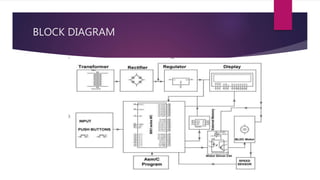 Speed control of brushless dc motor using microcontroller | PPTX