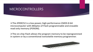 Speed control of brushless dc motor using microcontroller | PPTX