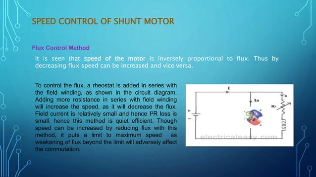 Speed control of dc motor | PPTX | Physics | Science
