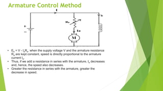 Speed control of DC motor | PDF