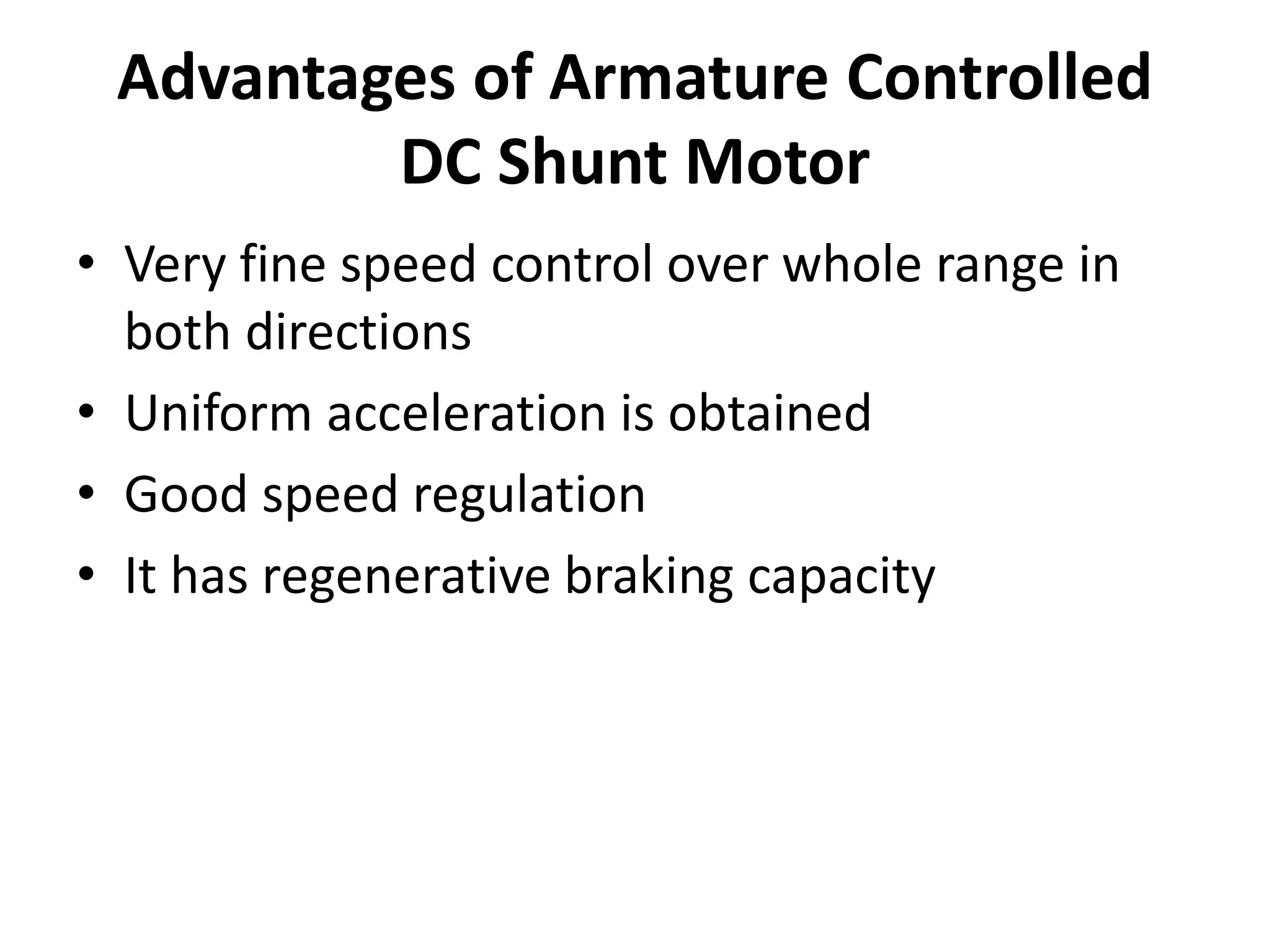Speed control of dc motor | PPTX