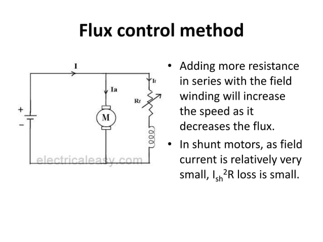 Speed control of dc motor | PPTX