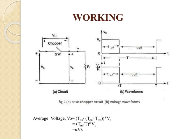 Speed control of dc motor using chopper | PPTX