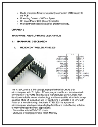 Speed control of dc motor using 89c51 | PDF