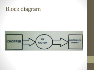 Speed control of dc motor using matlab | PPTX