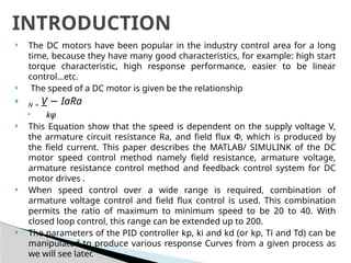 Speed Control of hybrid electrical Motor using PID Controller.pptx